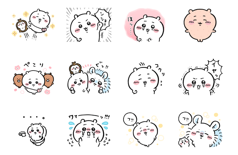 Chiikawa 吉伊卡哇新年LINE貼圖登場！可愛角色集結，快來入手吧！ - Chiikawa HK 吉伊卡哇情報站